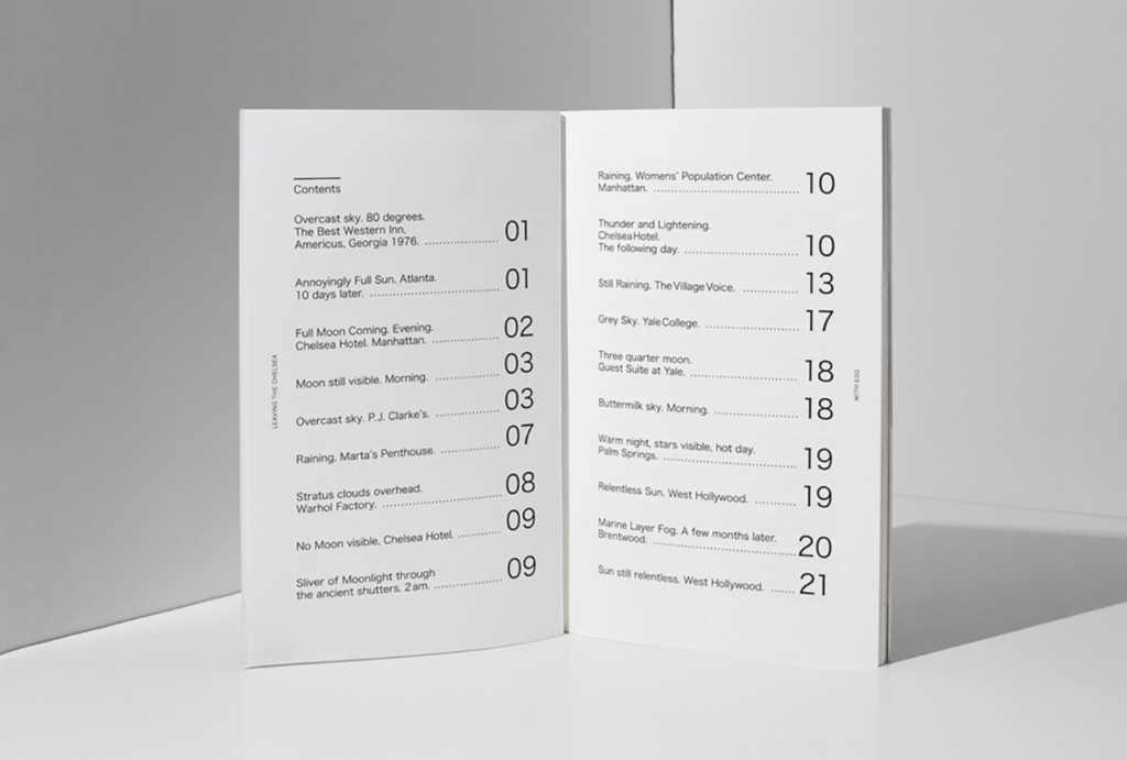 Viva Hoffmann – Leaving The Chelsea With Egg | Special Re-Edition - Blake & Vargas